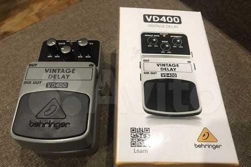 Педаль эффектов Behringer VD400