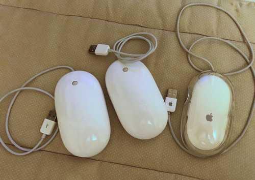 Проводные мыши Apple Pro Mouse и Mighty Mouse