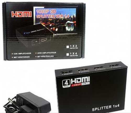 Hdmi Сплиттер Splitter 1*4 порта