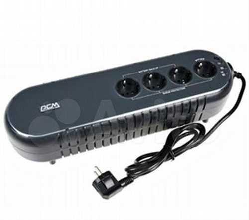 Источник бесперебойного питания PowerCom WOW-1000U (1000ва/500 Вт, 3+1 Euro output, USB) #WOW-1K0A-6GG-2440