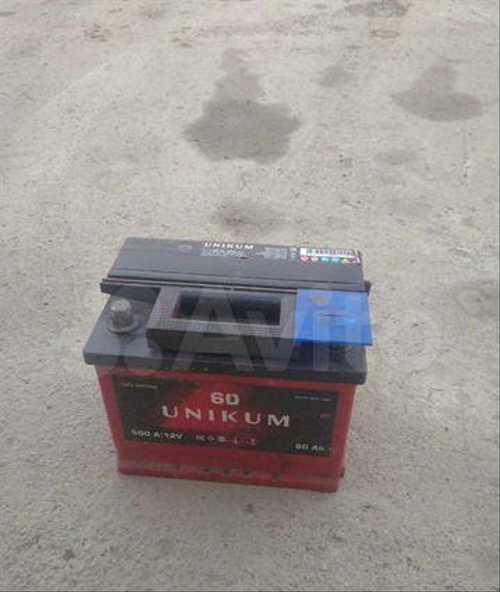 Аккумулятор unikum 60ah