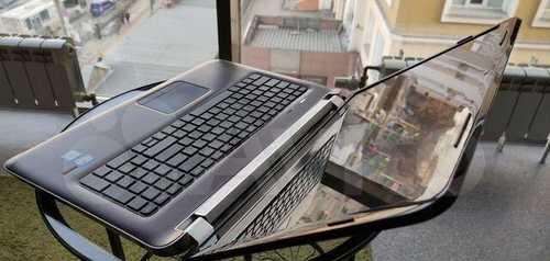 17" железный ноутбук HP dv7 - Core i5/6G/видео 2Gb