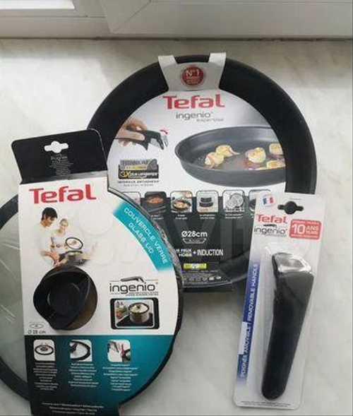 Сковорода Tefal Ingenio Expertise 28 см + крышка