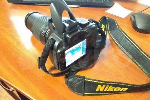 Зеркальный фотоаппарат Nikon D3100 + объектив
