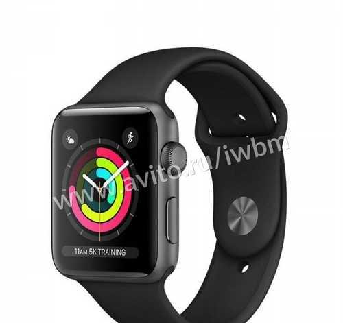 Apple Watch Series 3 38mm Space Gray Alum