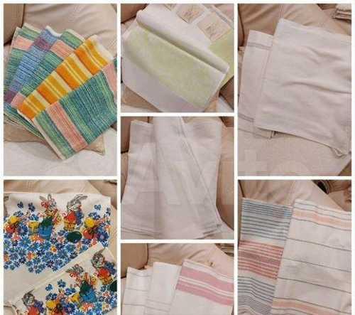 Полотенца льняное, простыни, текстиль СССР