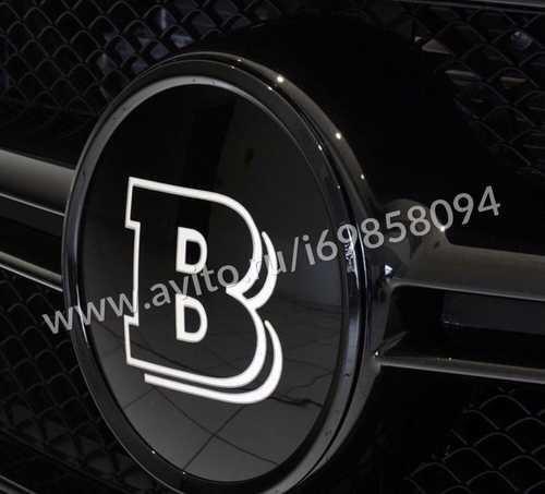 Эмблема Brabus 20,5 см для GLS 63 AMG Mercedes