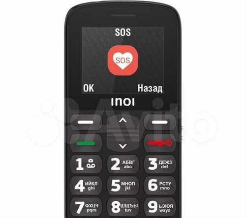 Мобильный телефон Inoi 107B Black