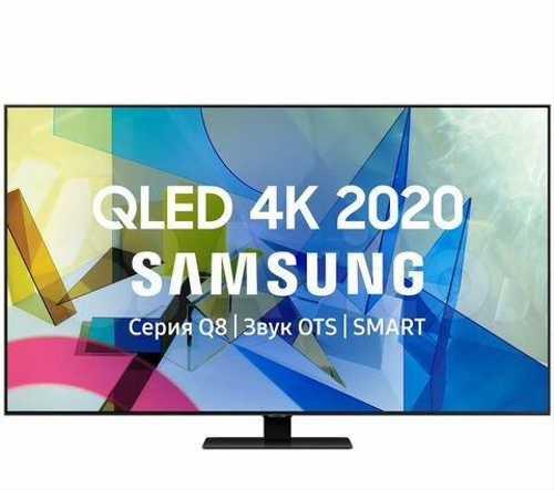 65" 4K UHD qled Smart TV Телевизор Samsung QE65Q80