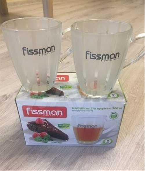 Набор из 2-х (двух) кружек (чашек) Fissman 306 ml