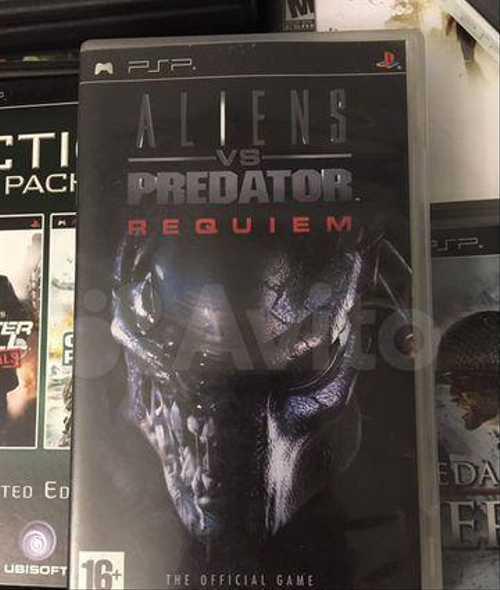 Psp игра aliens vs predator