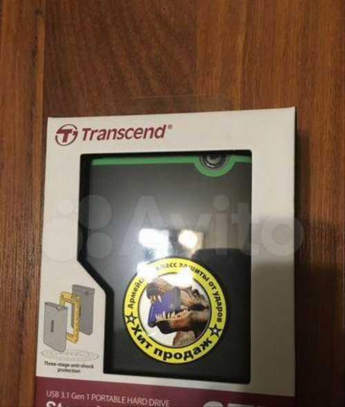 Внешний диск HDD transcend StoreJet 25M3S TS2TSJ25