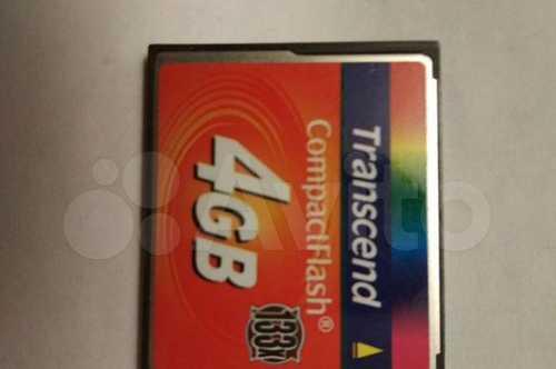 Продам карту памяти Transcend CompactFlash
