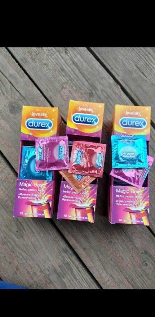 Презервативы Durex и Contex