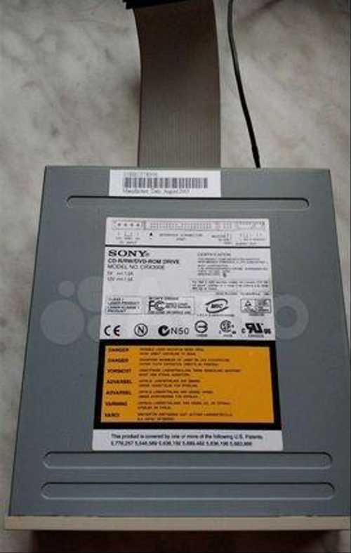 DVD-ROM Sony CRX300E