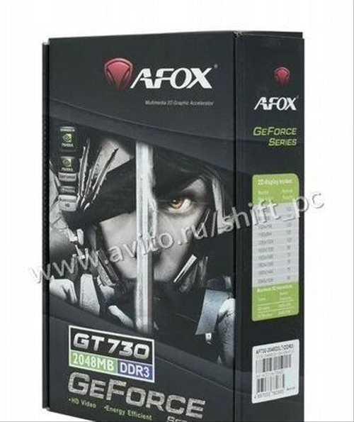 Видеокарта afox GeForce GT 730 2GB
