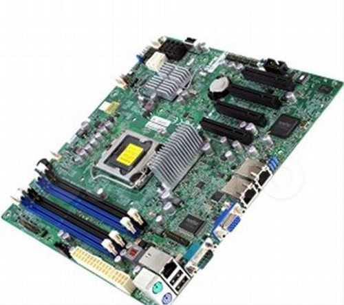М.пл. Supermicro X9SCM-F (LGA1155/Intel C204/4*DDR3 ECC/4xPCI-Ex8/svga Matrox G200/2xglan/mATX) OEM #X9SCM-F
