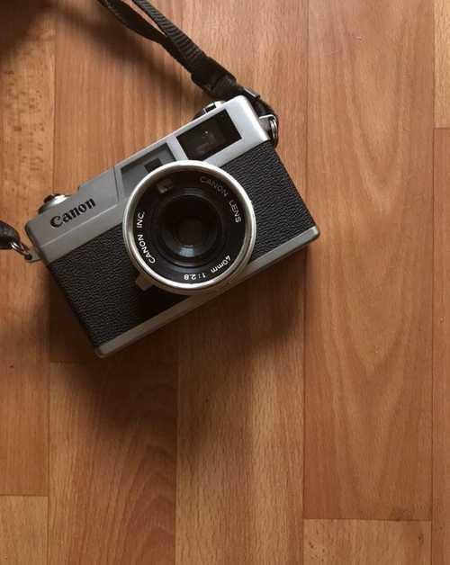 Плёночный фотоаппарат canonet 28