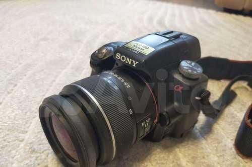 Зеркальный фотоаппарат sony a35 slt-a35k