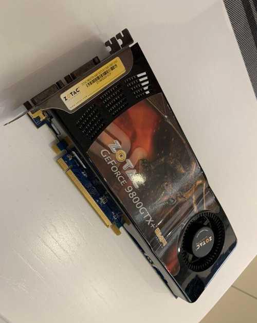 Видеокарта zotac GeForce 9800 GTX+