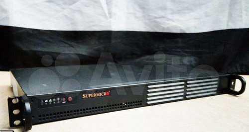 Серверная платформа Supermicro Atom 330 2x0,5Gb D