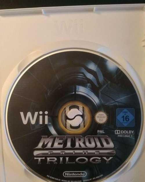Диск Metroid Prime Trilogy для Nintendo Wii