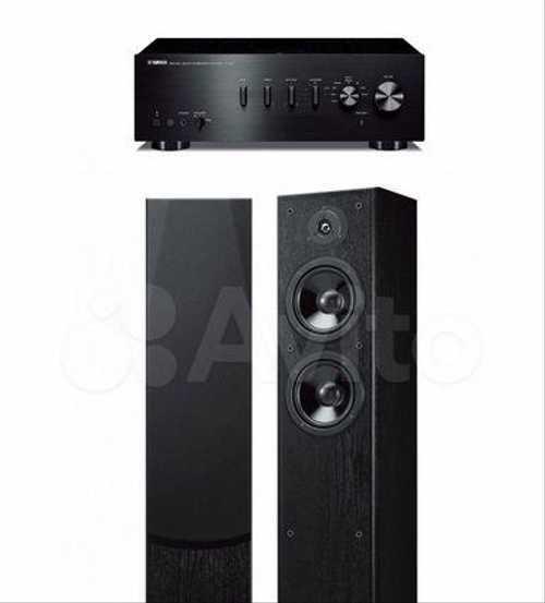 Стереокомплект Yamaha NS-F51 + Yamaha A-S301 Black