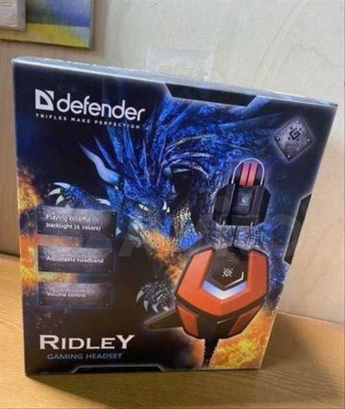Defender ridley игровые наушники гарнитура