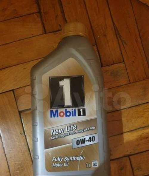 Масло Mobil 1 0w40 New life 1л