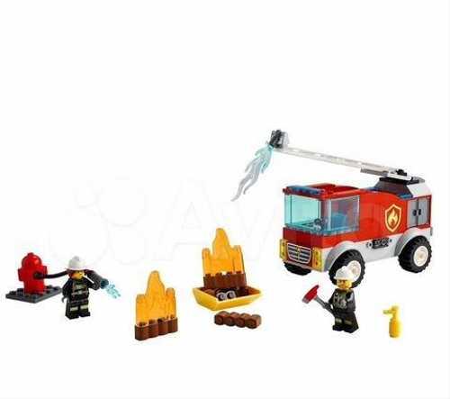 Конструктор Lego City Fire, Пожарная машина с лестницей (60280)