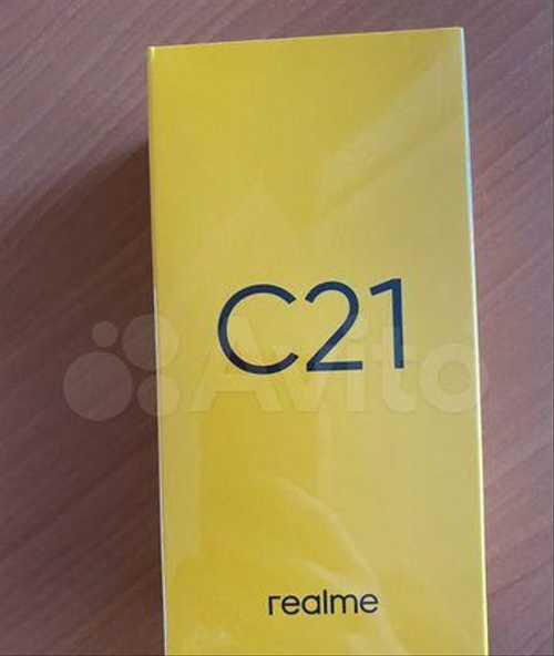 Realme C21 NFC 4/64 Black Телефон