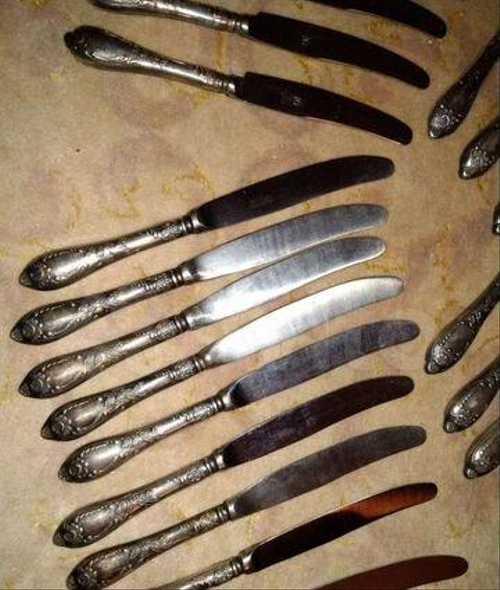 Ножи мельхиоровые зиш