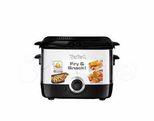 Фритюрница Tefal FF220015 1000Вт серебристый/черны