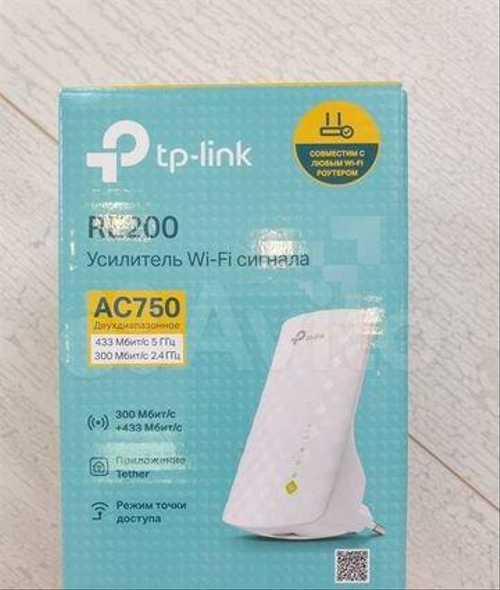 WiFi репитер (усилитель) tp-link RE200