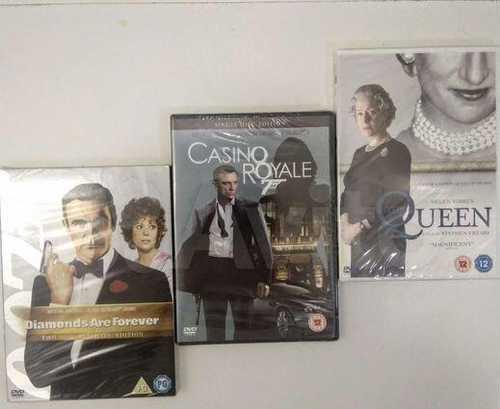 DVD диски Джеймс Бонд на английском. Лицензия