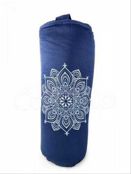 Болстер из гречихи Mandala Blue (5 кг, 60 см, синий)