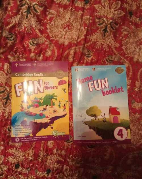 Fun for movers Cambridge English 4th edition новый