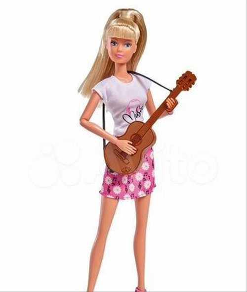 Кукла Steffi Штеффи, 29 см, с гитарой, Simba (5733433)