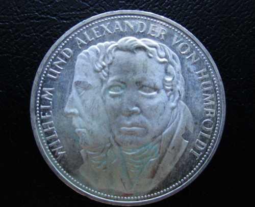 Юбилейная монета Германии, серебро