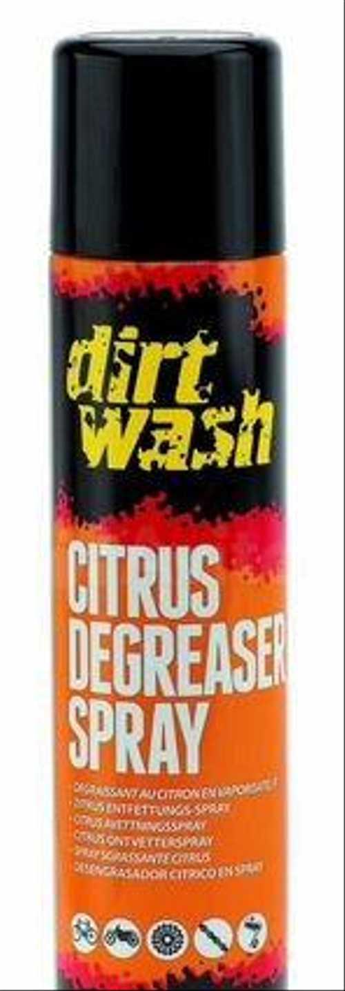 Очиститель для цепи/перекл. dirtwash citrus degreaser спрей 400мл