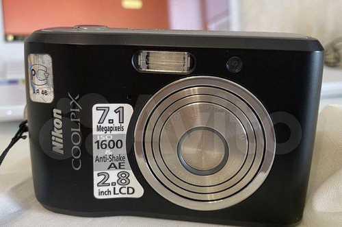 Компактный фотоаппарат Nikon Coolpix L18 Black