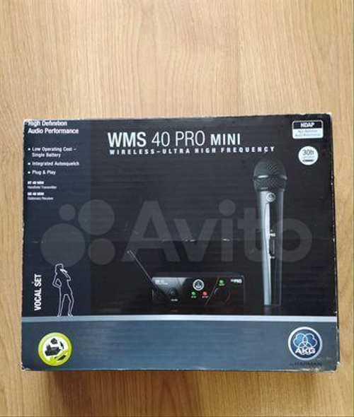 Радиомикрофон AKG WMS 40 PRO mini