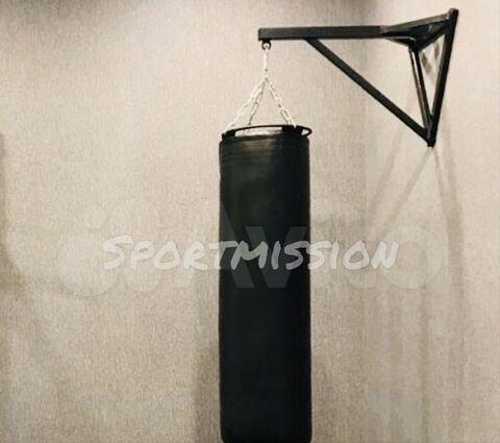 Боксерский мешок усиленный bastion 60 кг черный