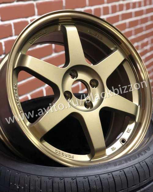 Диски R17 Volk Rays rasing 4*100 4/100