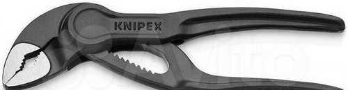 Клещи переставные cobra XS с фиксатором knipex KN-8700100