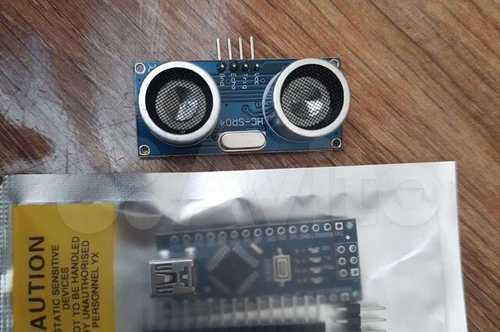 Arduino nano v3 328, hc sr 04 ультрозвуковой датчи