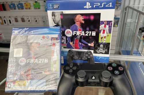 Геймпад Dualshock 4 + fifa 21