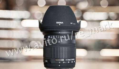Sigma AF 17-70mm f/2.8-4.5 DC Macro Pentax id4889