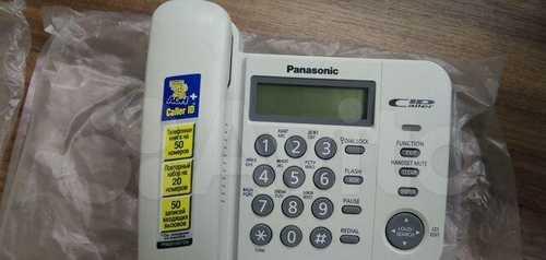 Телефон проводной Panasonic KX-TS2356RUB