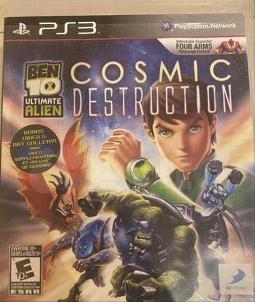 Игры ps3 ben 10 ultimate alien: cosmic dest